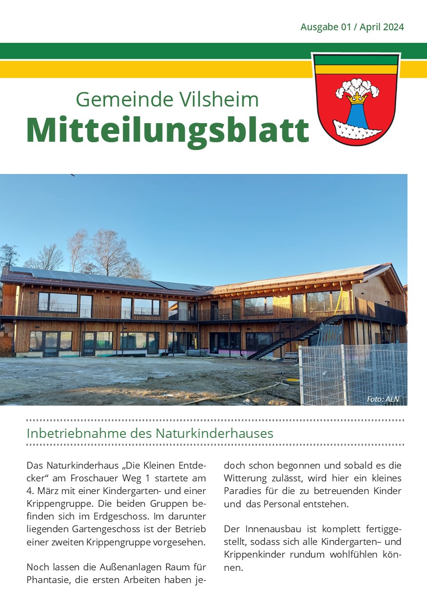 Startseite - Gemeinde Vilsheim